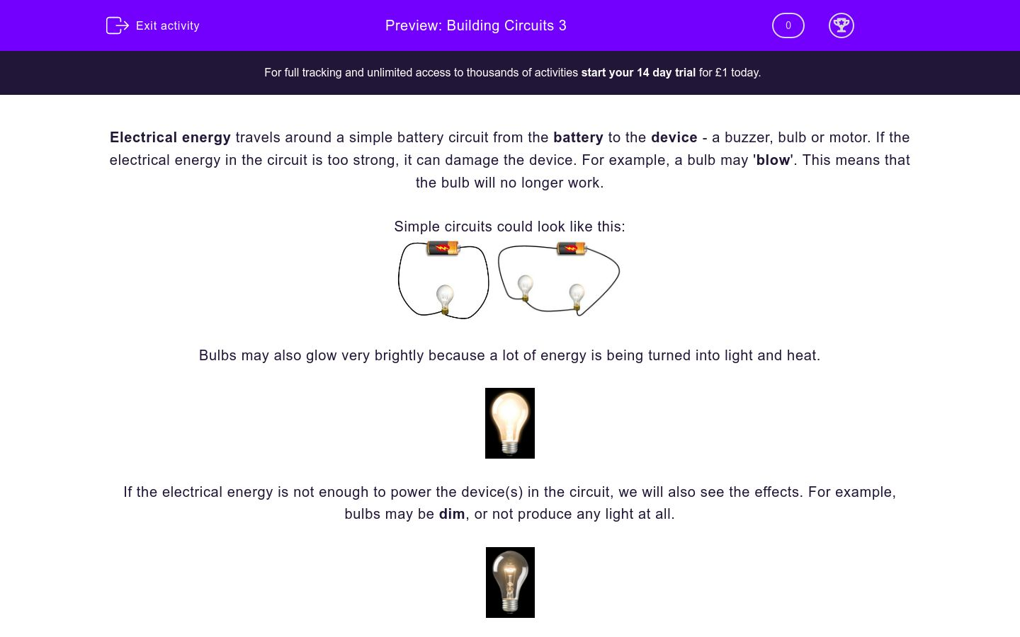 Building Circuits 3 Worksheet - EdPlace