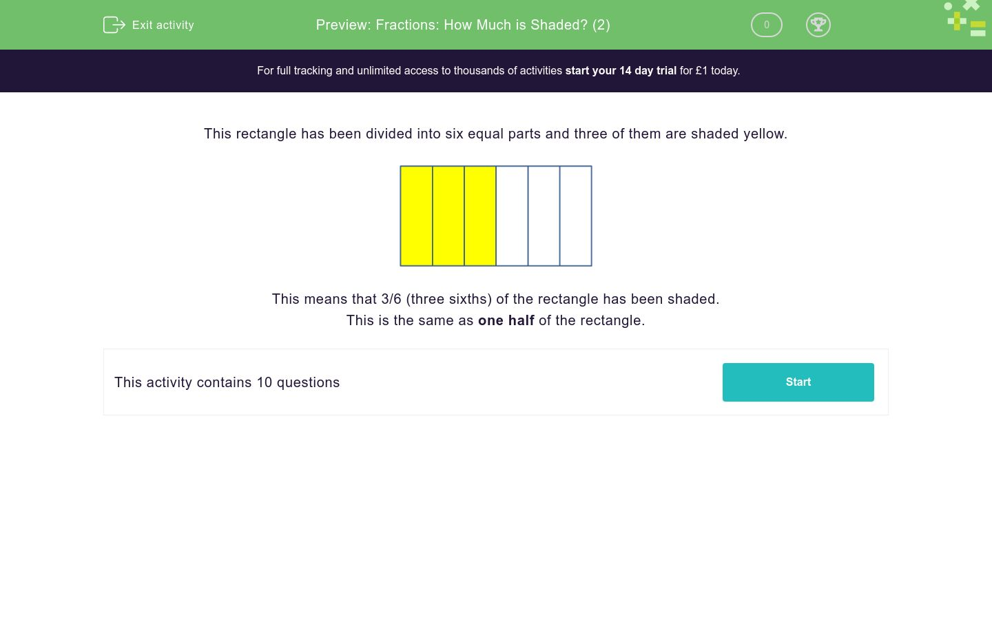 Fractions How Much Is Shaded 2 Worksheet EdPlace Fractions How Much Is Shaded 2 Worksheet EdPlace