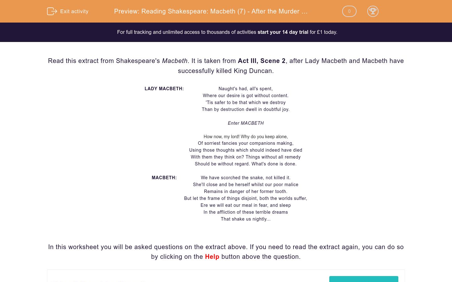 Reading Shakespeare: Macbeth (7) - After the Murder (Act III, Scene 2 ...