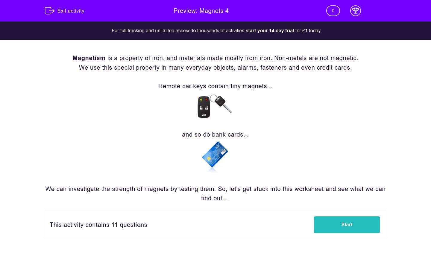 Magnets 4 Worksheet - EdPlace