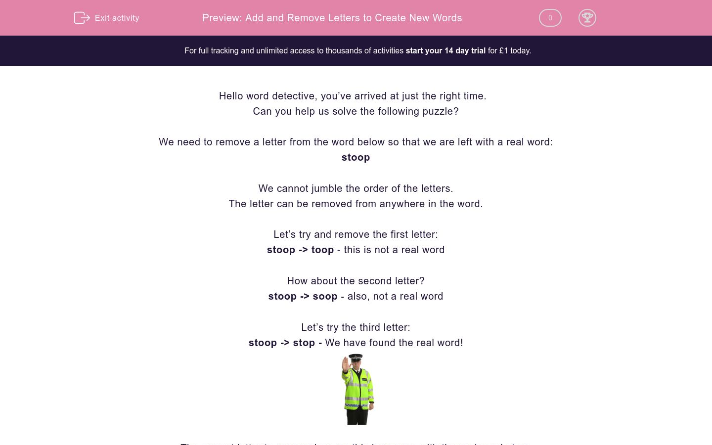 Add and Remove Letters to Create New Words Worksheet - EdPlace