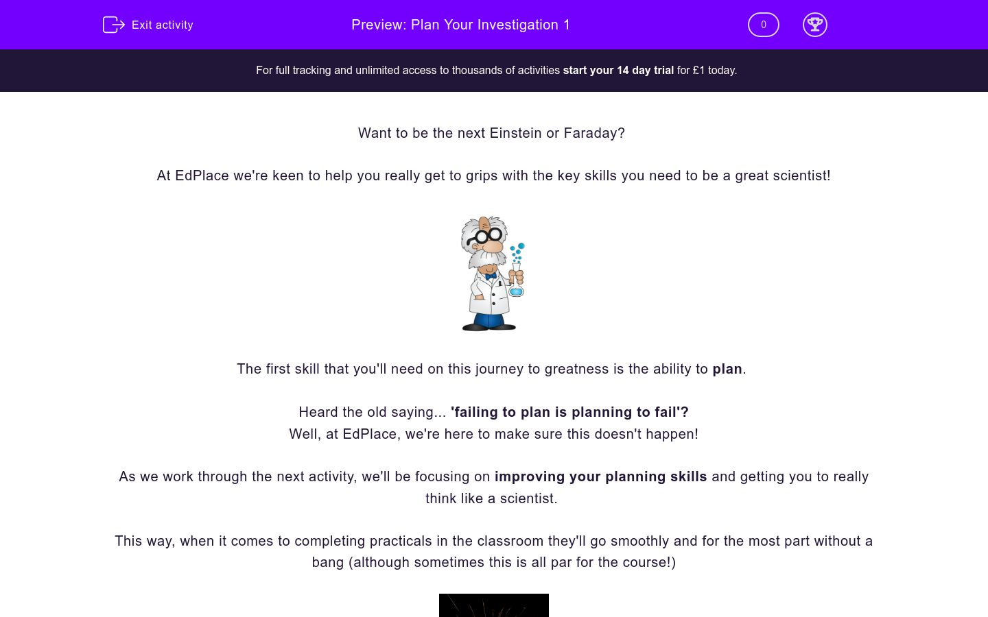 Plan Your Investigation 1 Worksheet - EdPlace
