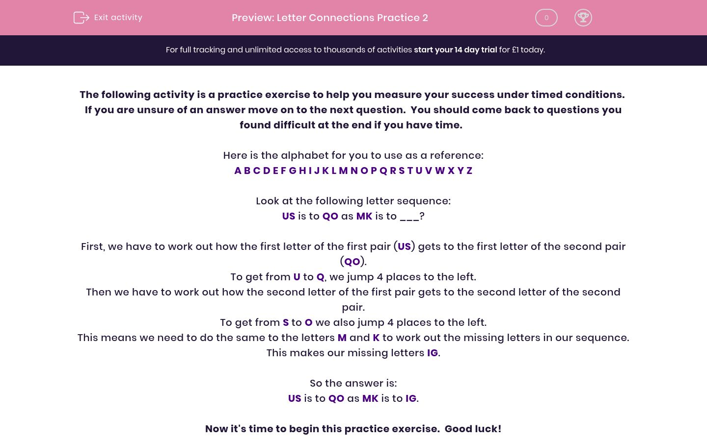 Letter Connections Practice 2 Worksheet - EdPlace