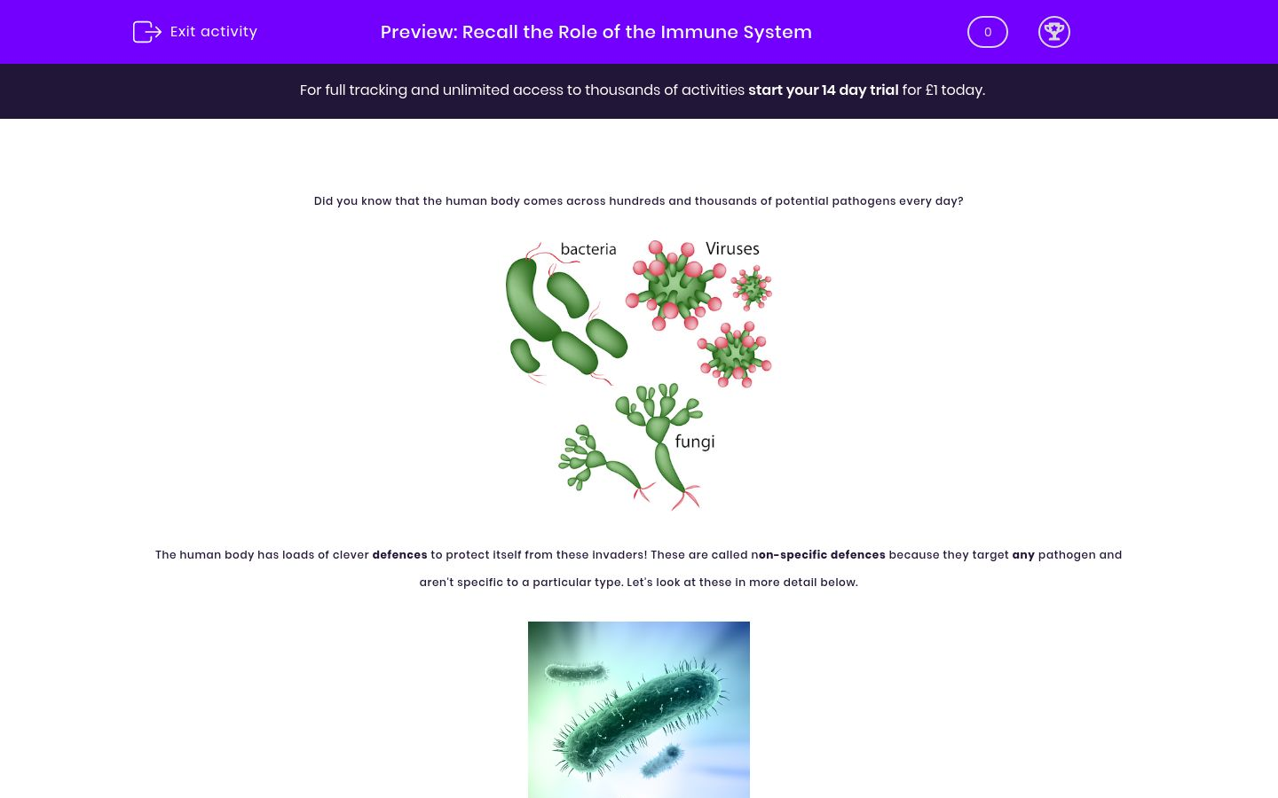 Understand The Role Of The Immune System Worksheet EdPlace understand-the-role-of-the-immune-system-worksheet-edplace