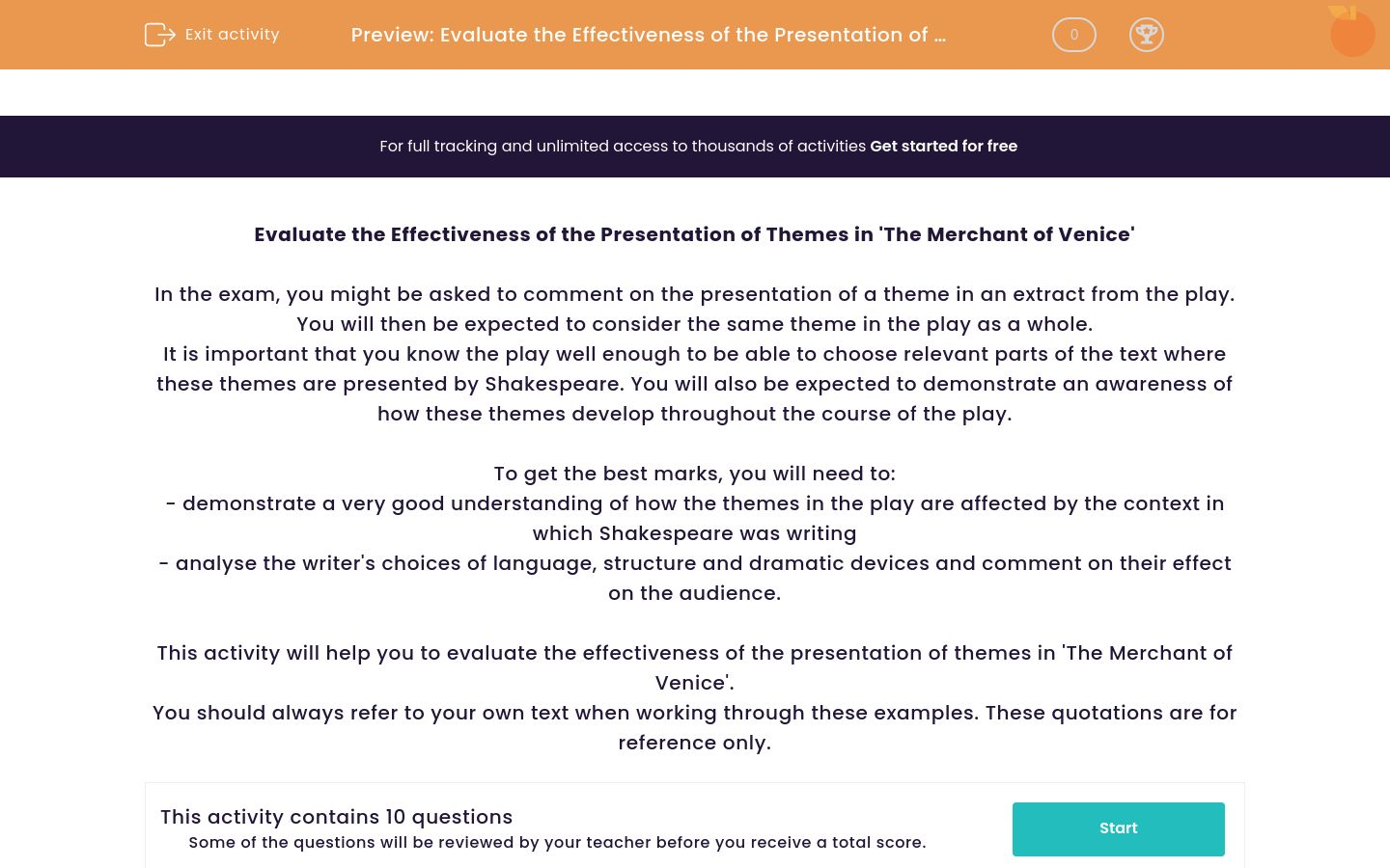 Evaluate the Effectiveness of the Presentation of Themes in 'The ...