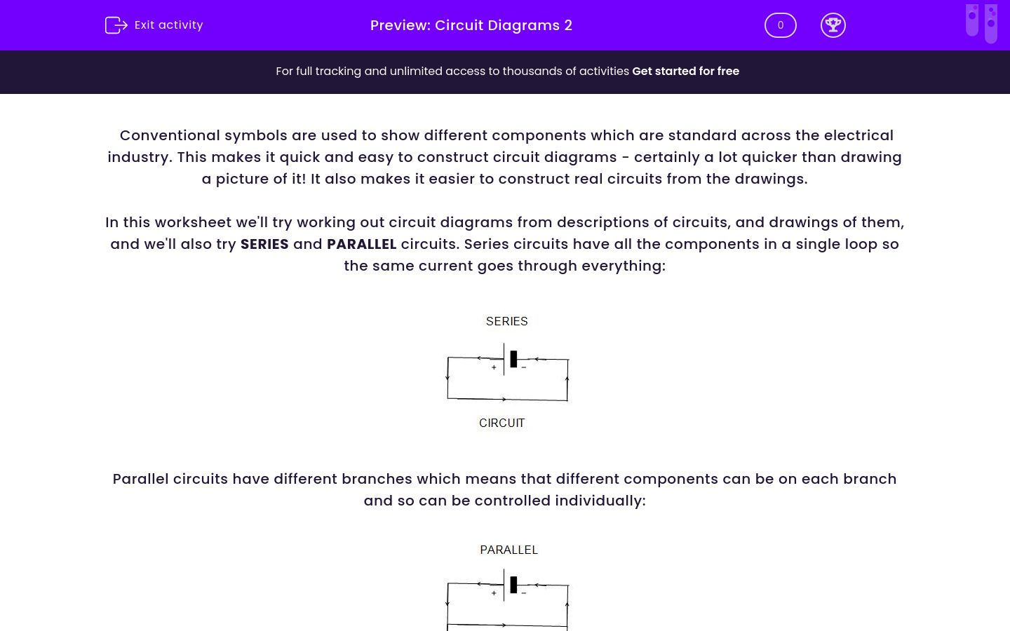 Look at Complex Circuit Diagrams Worksheet - EdPlace