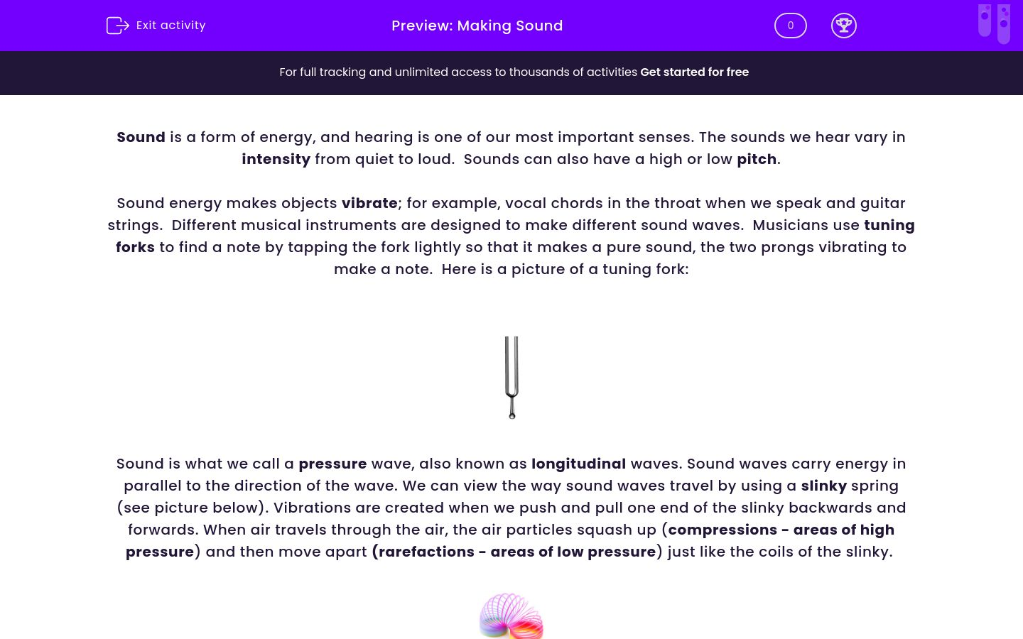 Describe the Properties of Sound Waves Worksheet - EdPlace