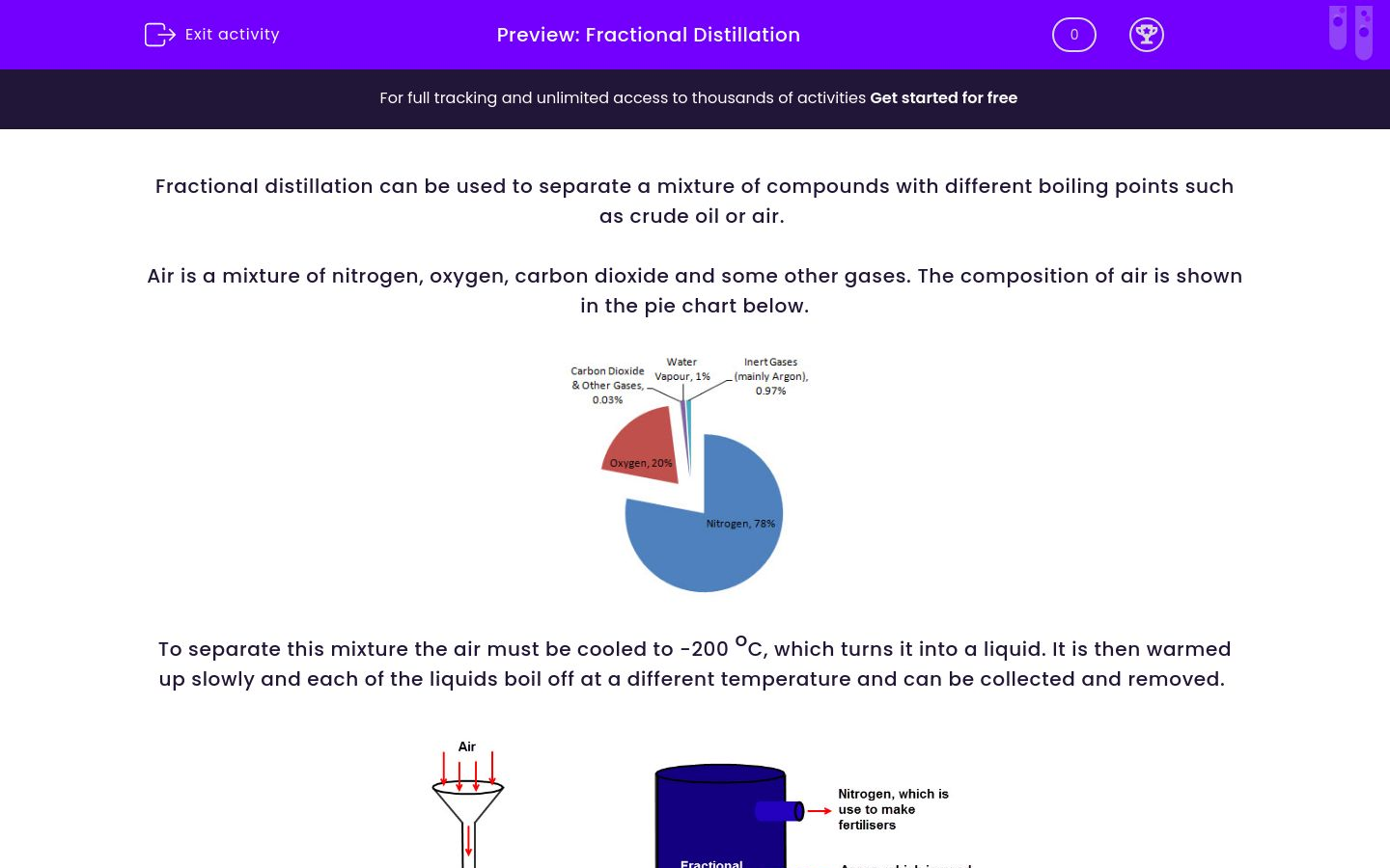 Investigate Fractional Distillation Worksheet - EdPlace