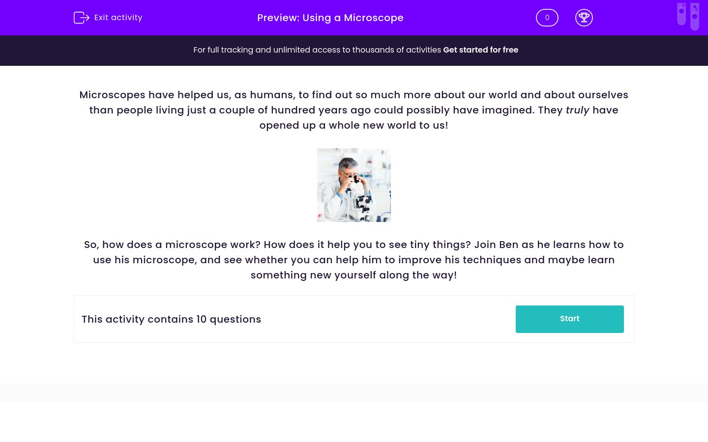 Understand How to Use a Microscope Worksheet - EdPlace