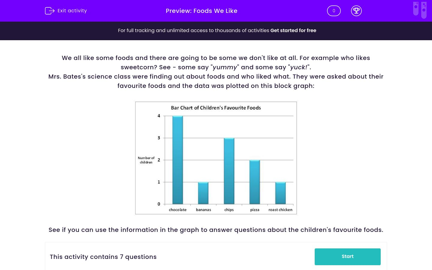 Think About Our Food Choices Worksheet - EdPlace