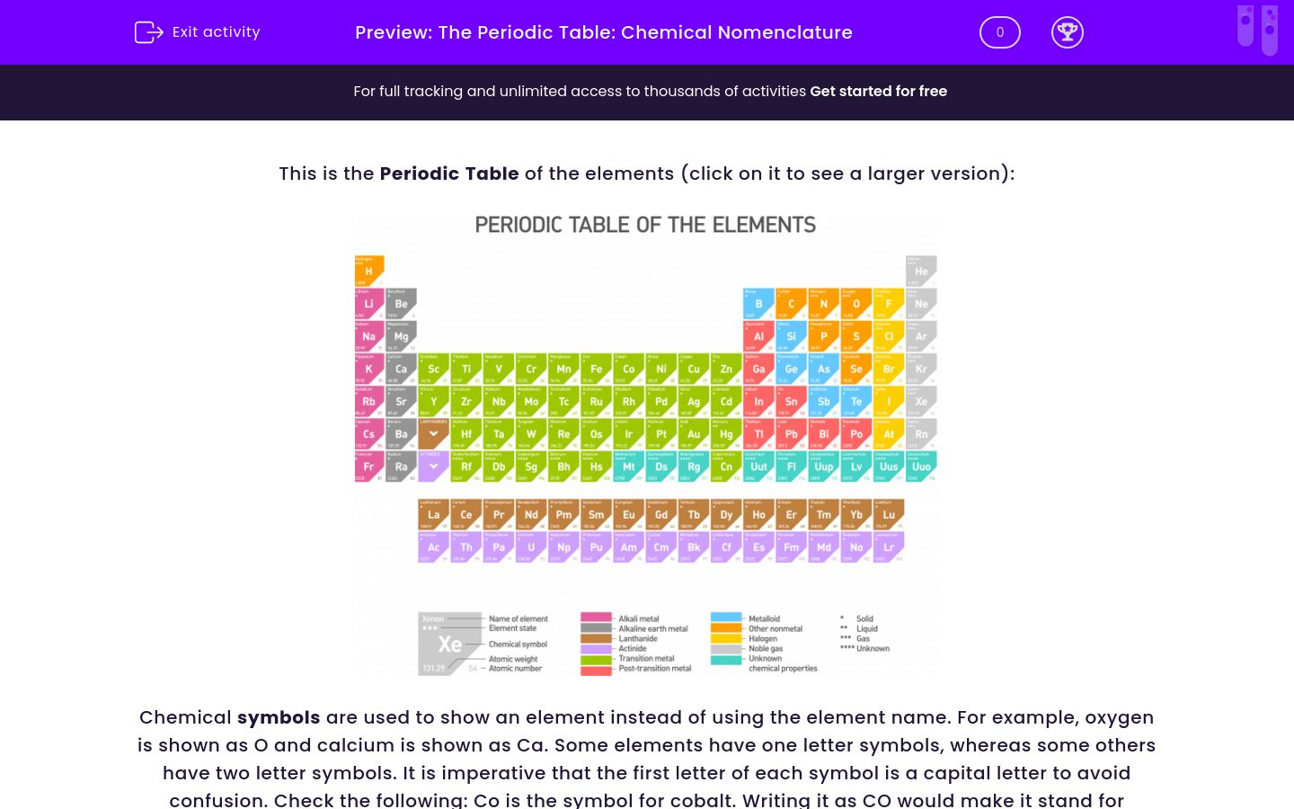 Name Chemical Compounds Using the Periodic Table Worksheet - EdPlace