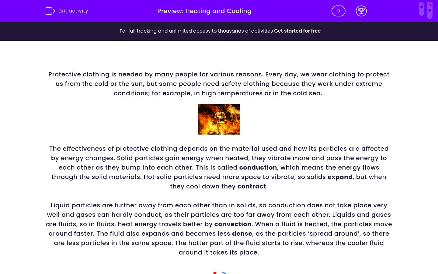 Describe Processes of Heat Transfer Worksheet - EdPlace