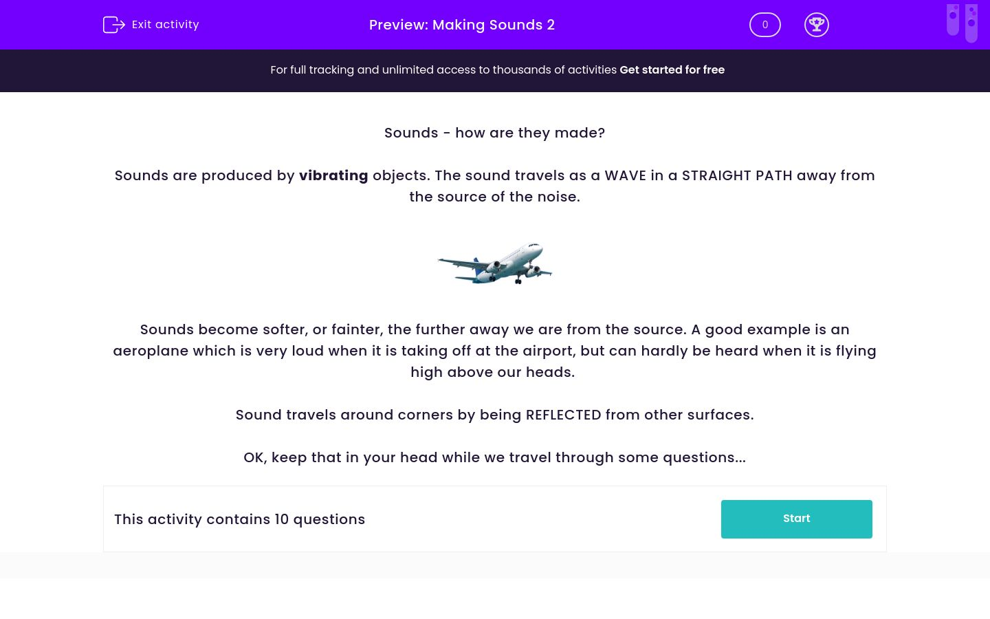 Investigate How Sounds Travel Worksheet - EdPlace
