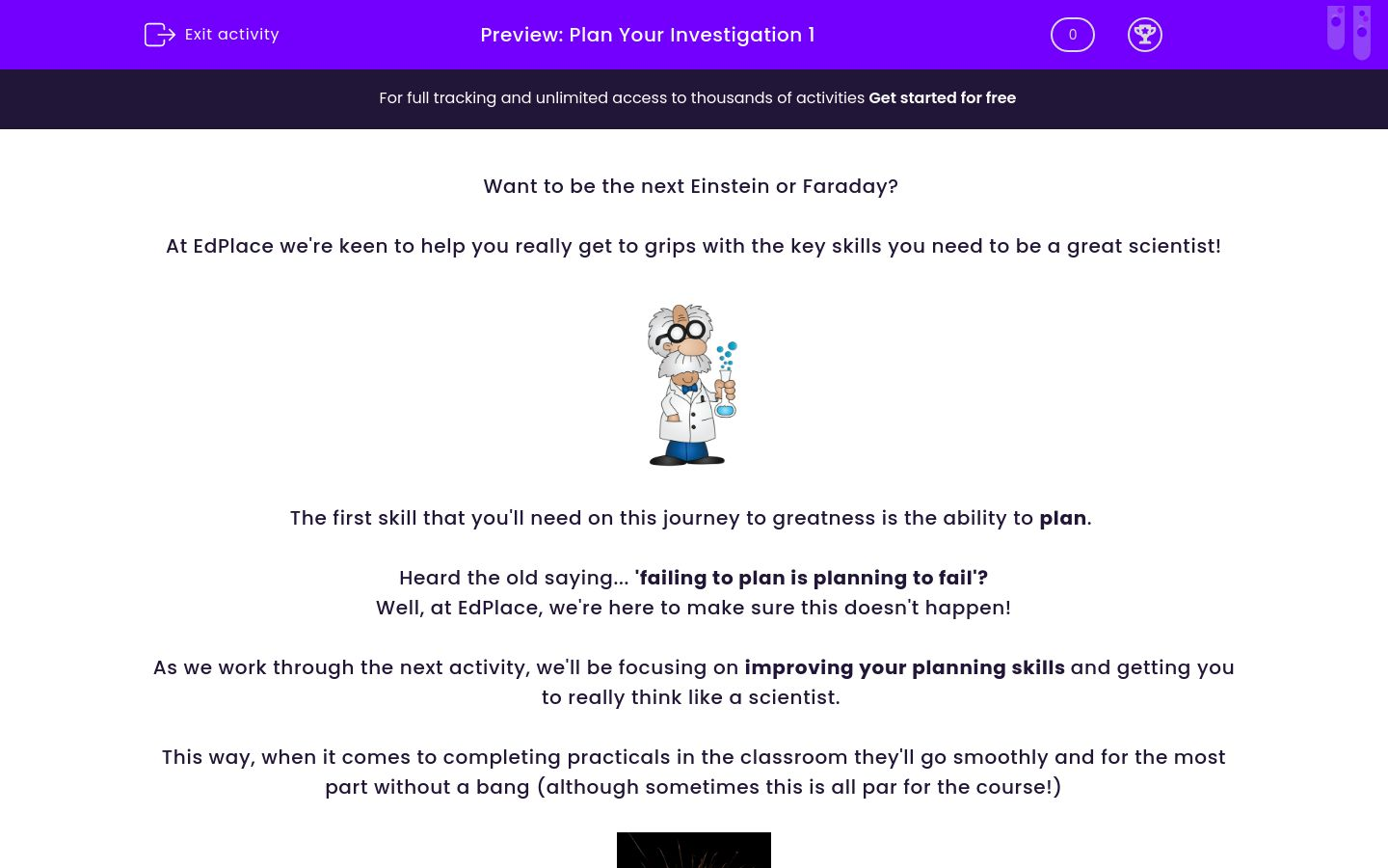 Plan Your Investigation 1 Worksheet - EdPlace