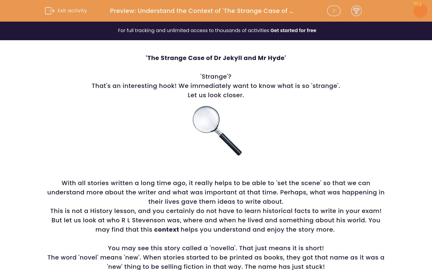 Understand the Context of 'The Strange Case of Dr Jekyll and Mr Hyde ...