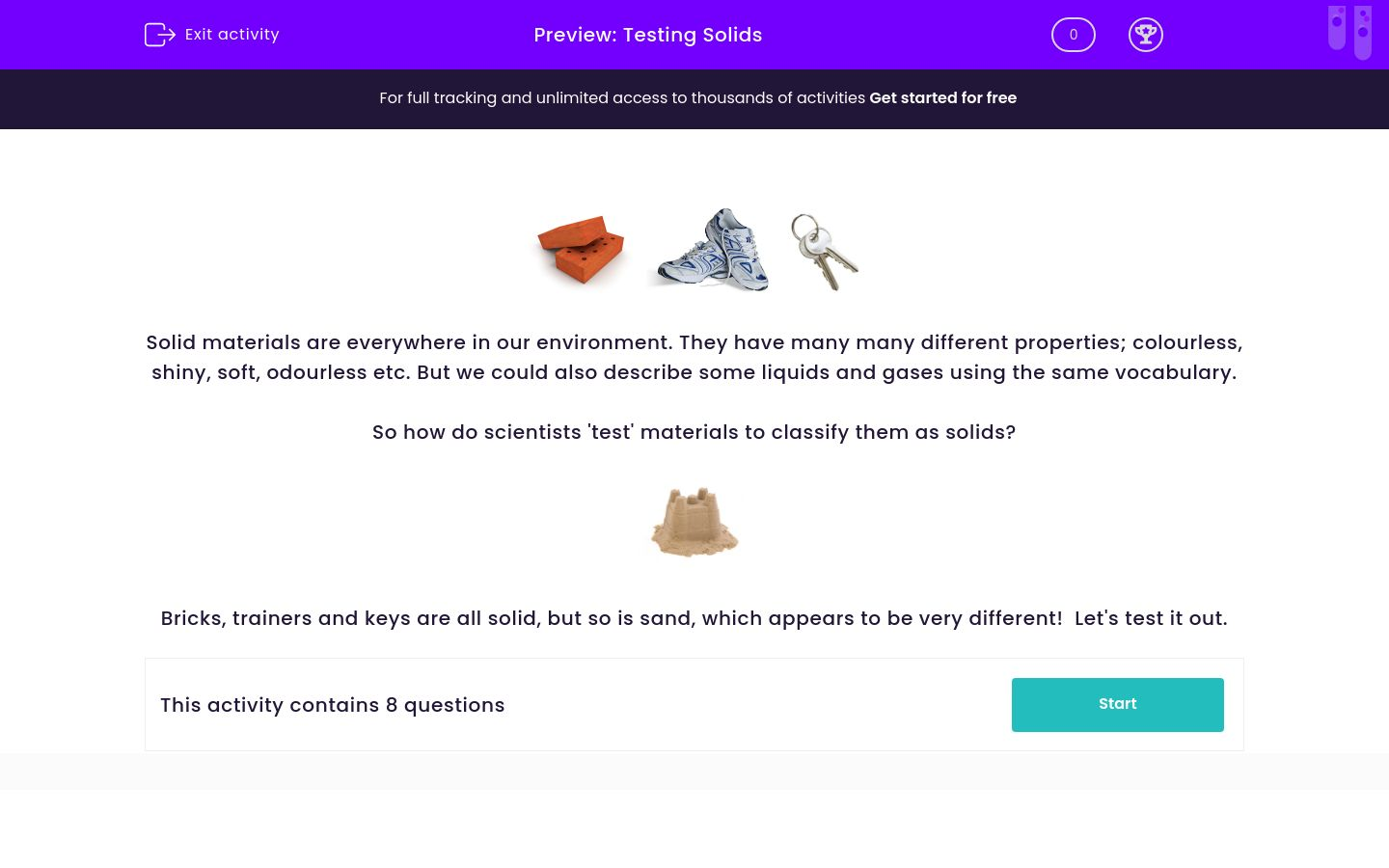 Understand How to Test for Solids Worksheet - EdPlace
