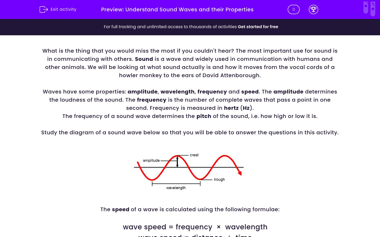 Understand Sound Waves and their Properties Worksheet - EdPlace