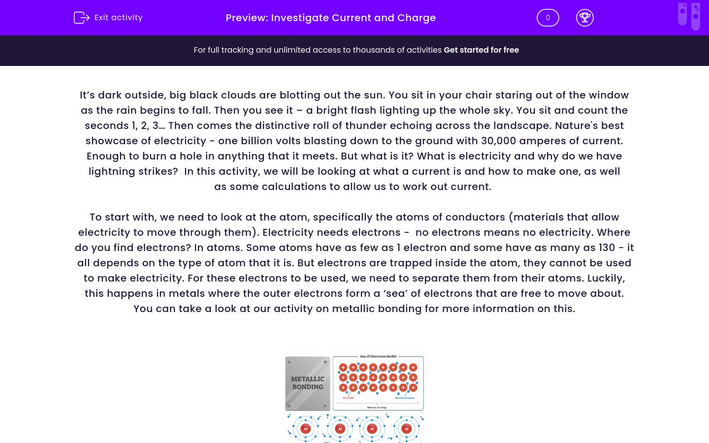 Investigate Current and Charge Worksheet - EdPlace