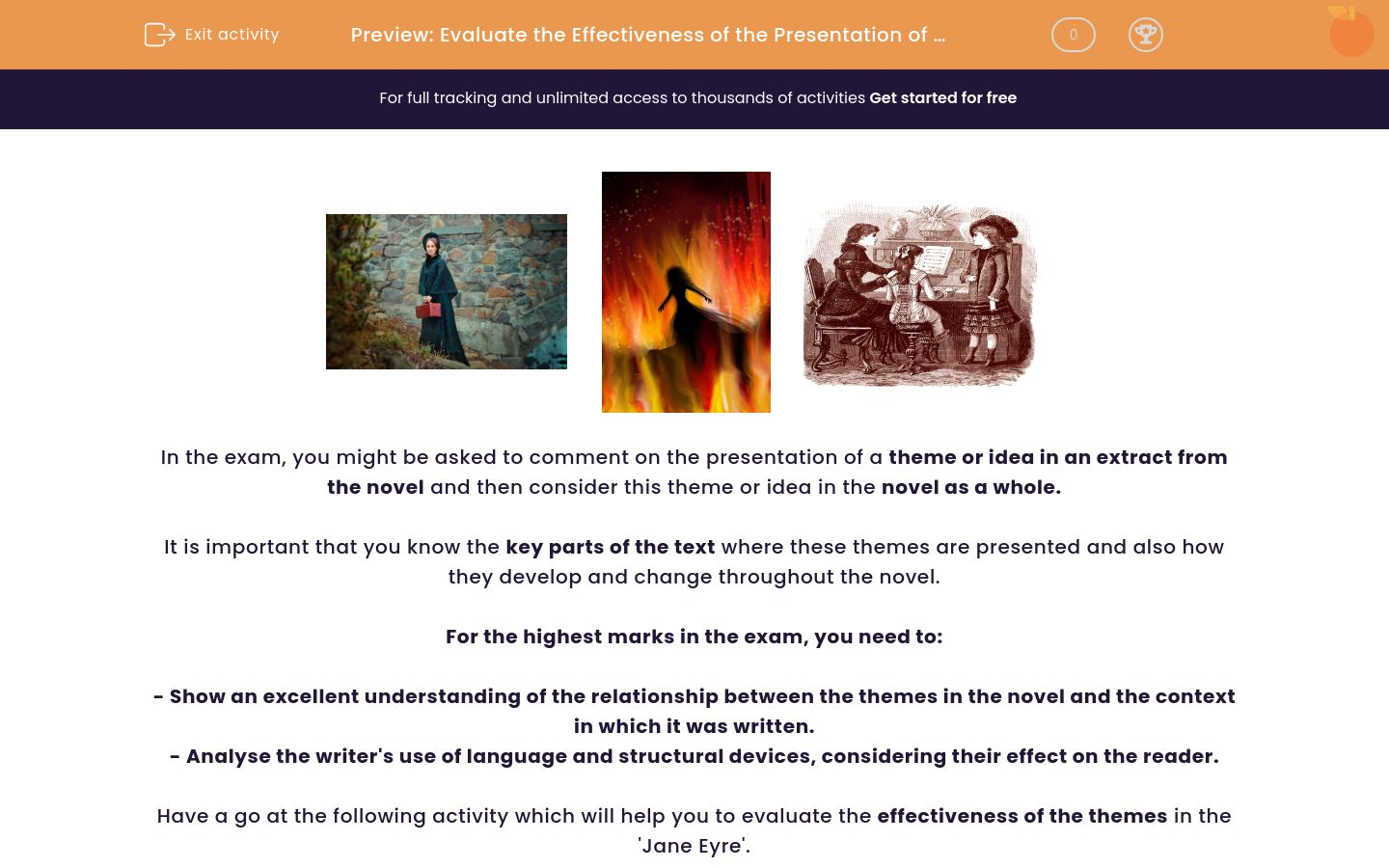 Evaluate the Effectiveness of the Presentation of Themes in 'Jane Eyre ...