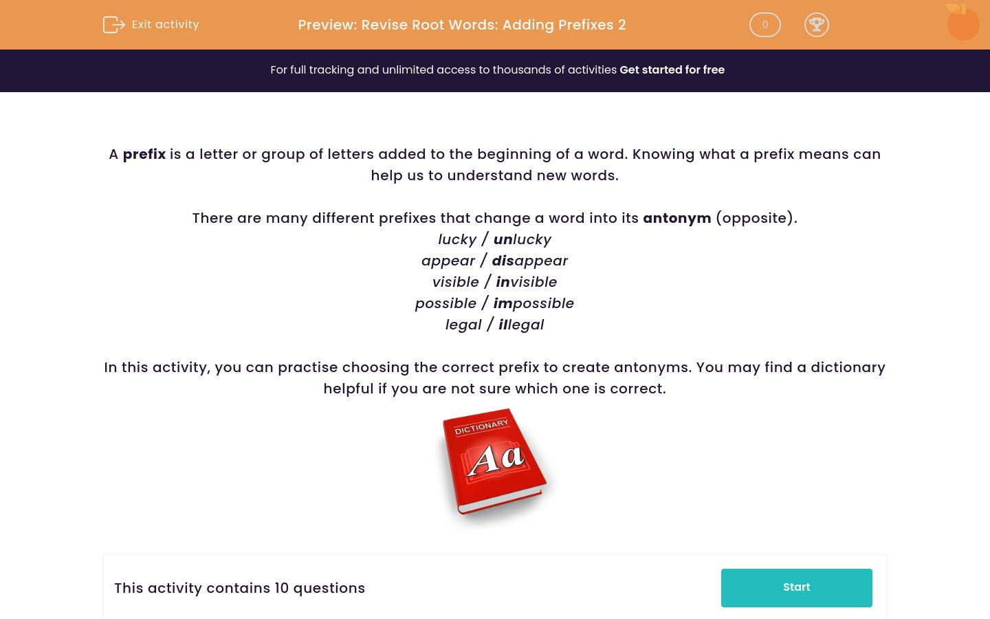 Add Prefixes to Root Words to Create Antonyms Worksheet - EdPlace