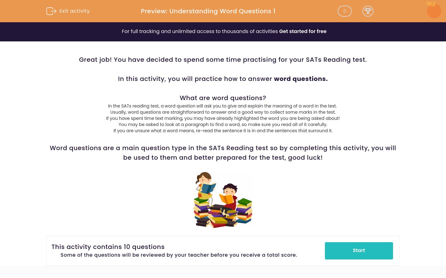 Practise Word Questions 1 Worksheet - EdPlace