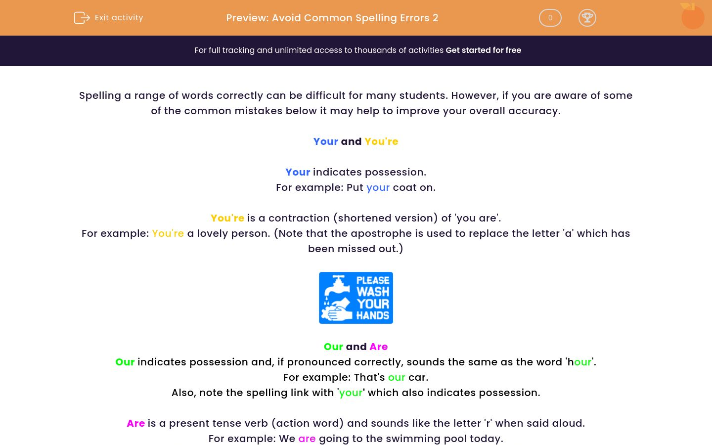 Identify Common Spelling Errors Worksheet - EdPlace Identify Common Spelling Errors Worksheet - EdPlace