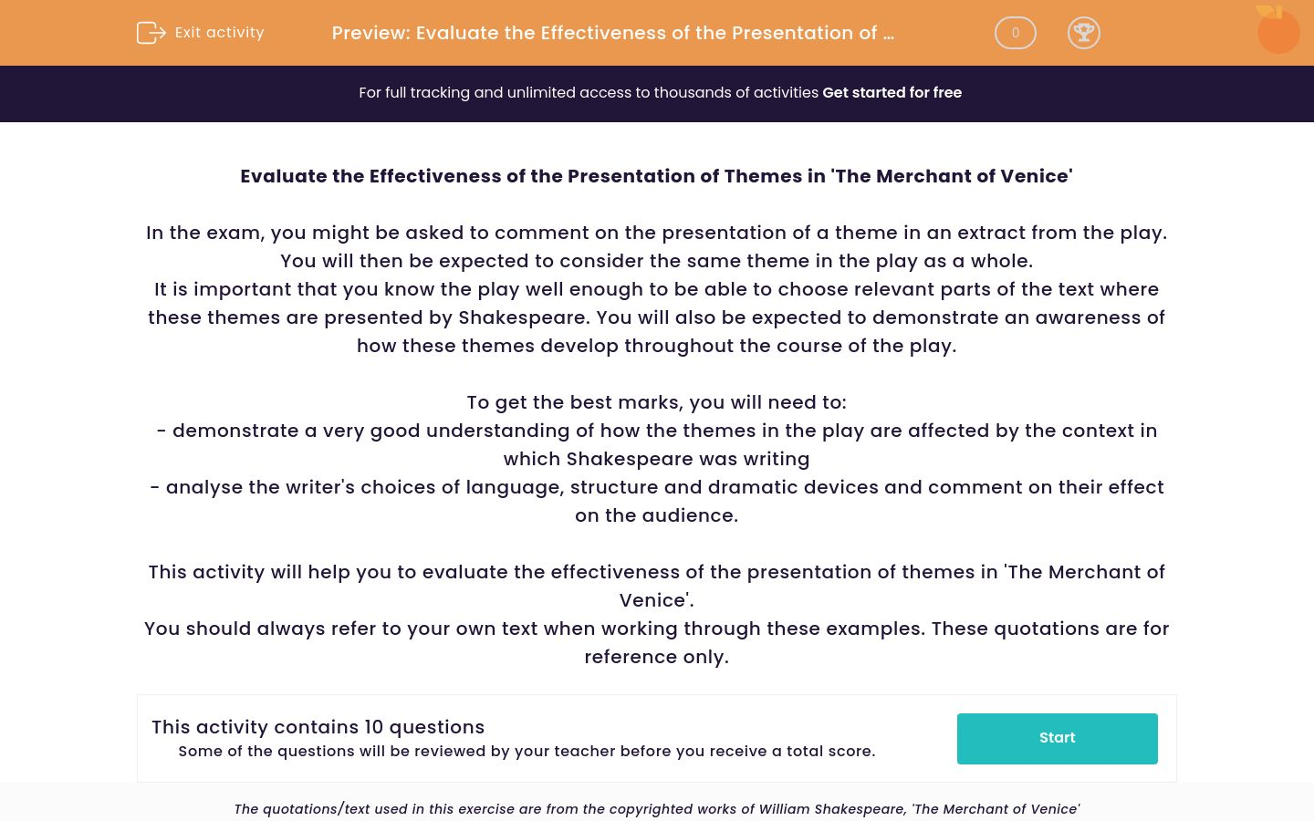 Evaluate the Effectiveness of the Presentation of Themes in 'The ...