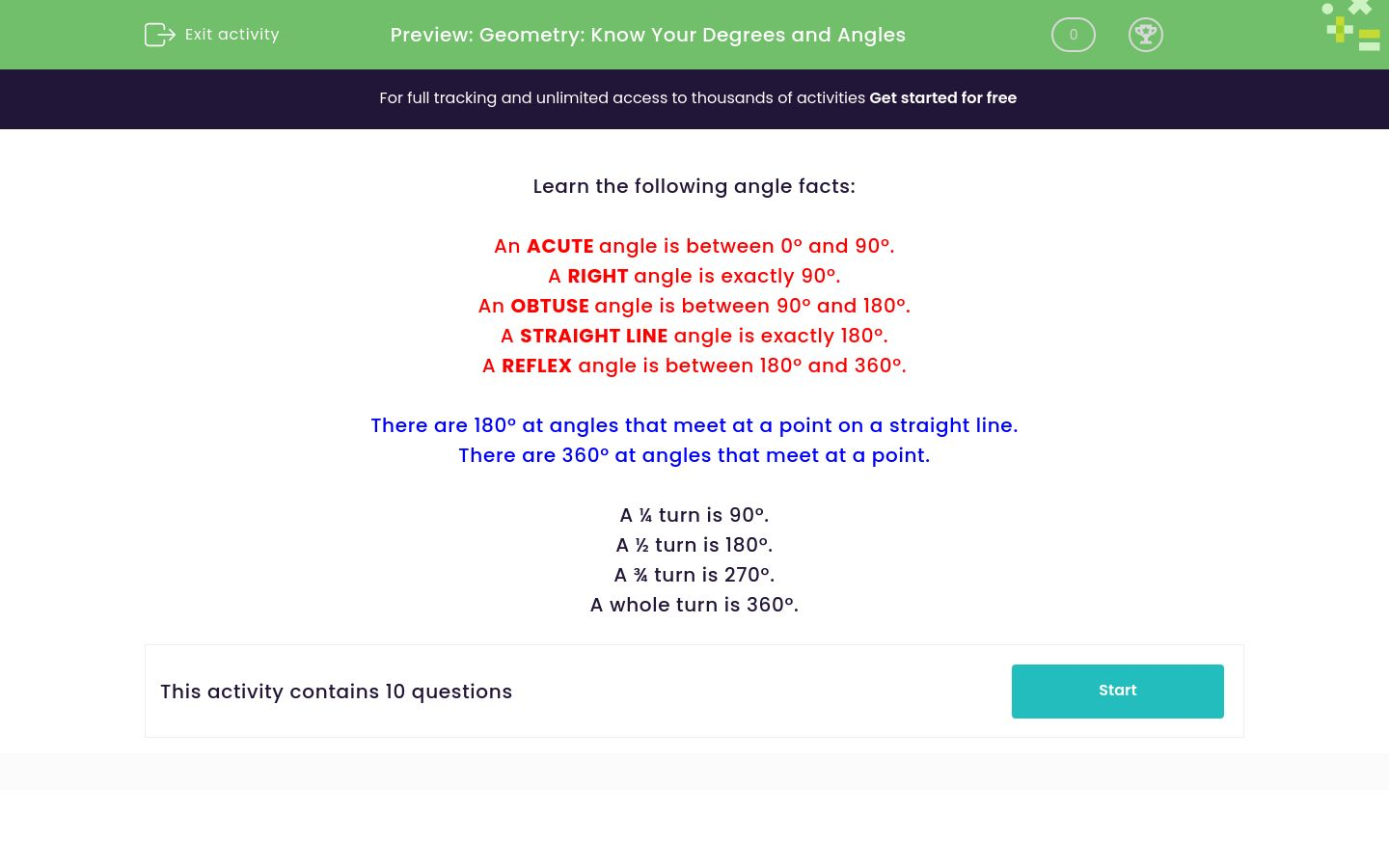 Understand Simple Angle Rules in Geometry Worksheet - EdPlace