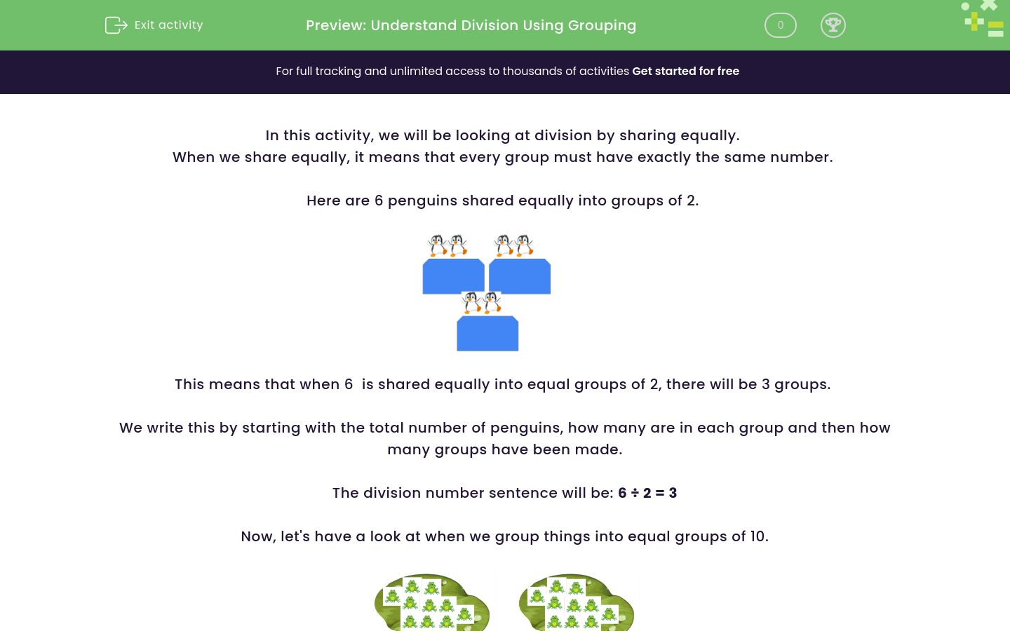 Understand Division Using Grouping Worksheet - EdPlace