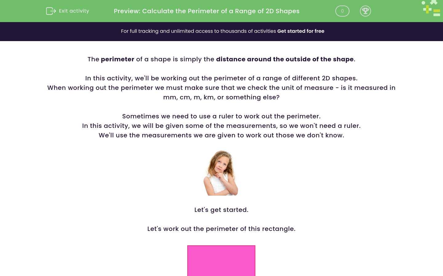 Calculate the Perimeter of a Range of 2D Shapes Worksheet - EdPlace