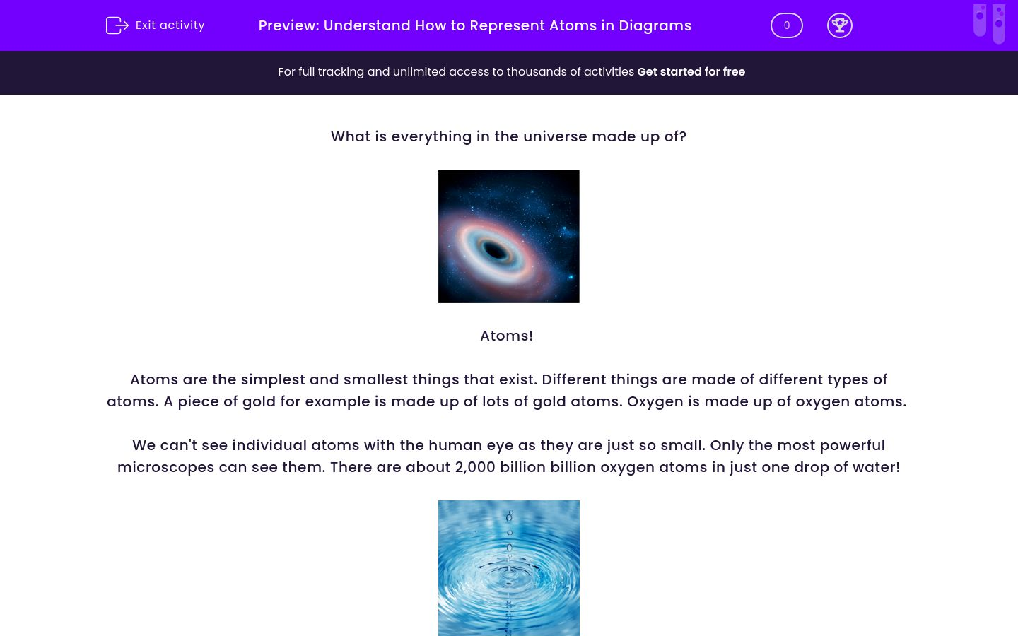 Understand How to Represent Atoms in Diagrams Worksheet - EdPlace