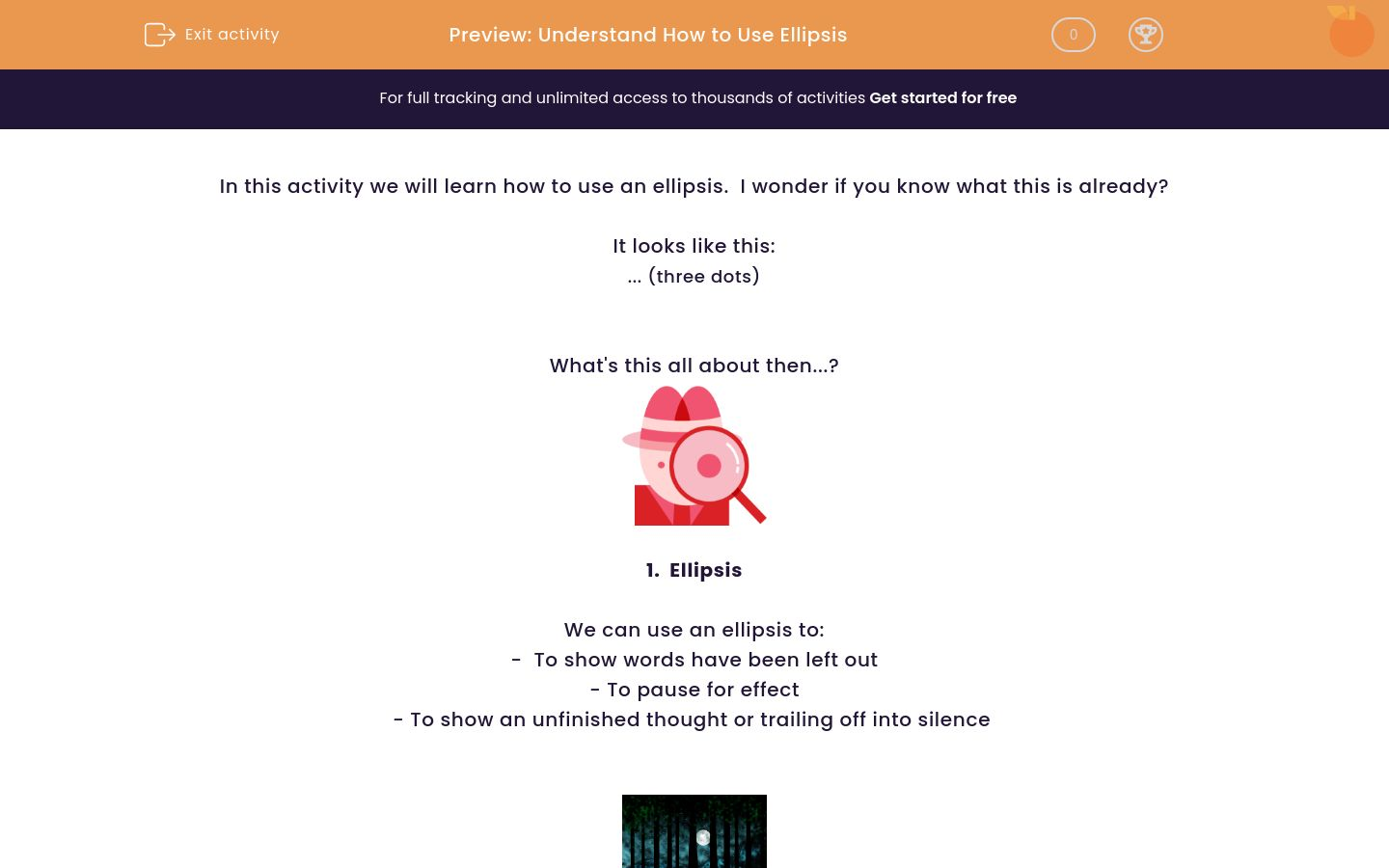 Revise Speech Marks and the Ellipsis Worksheet - EdPlace