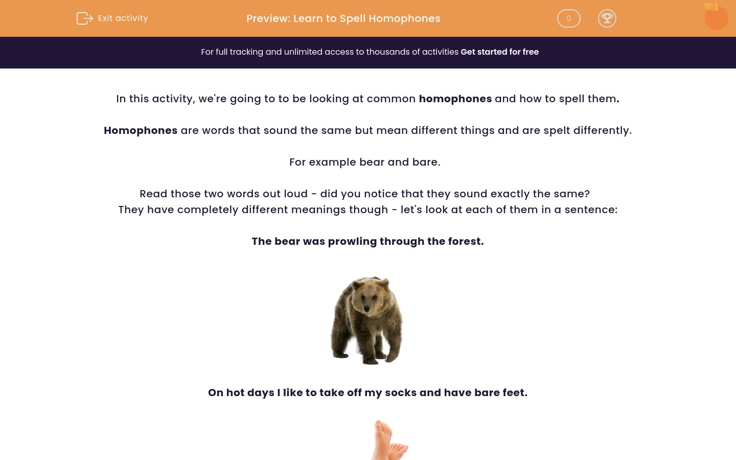Learn to Spell Homophones Worksheet - EdPlace