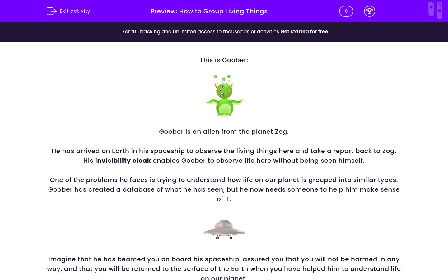 How to Group Living Things Worksheet - EdPlace