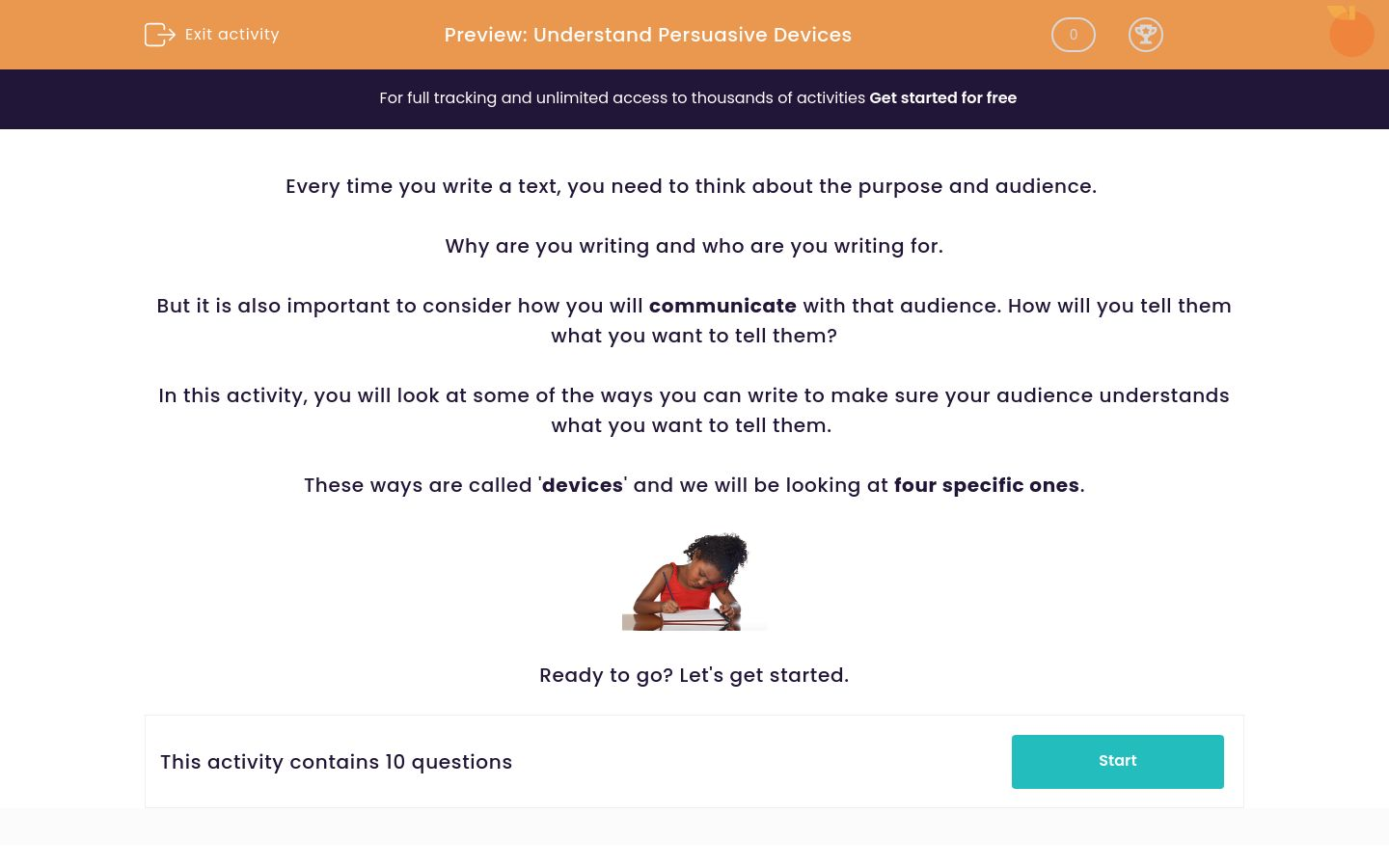 Use Persuasive Devices Worksheet - EdPlace
