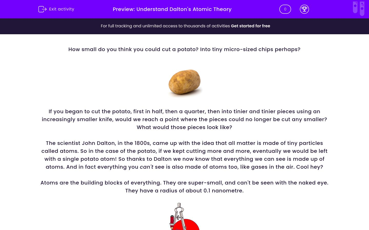 Understand Dalton's Atomic Theory Worksheet - EdPlace