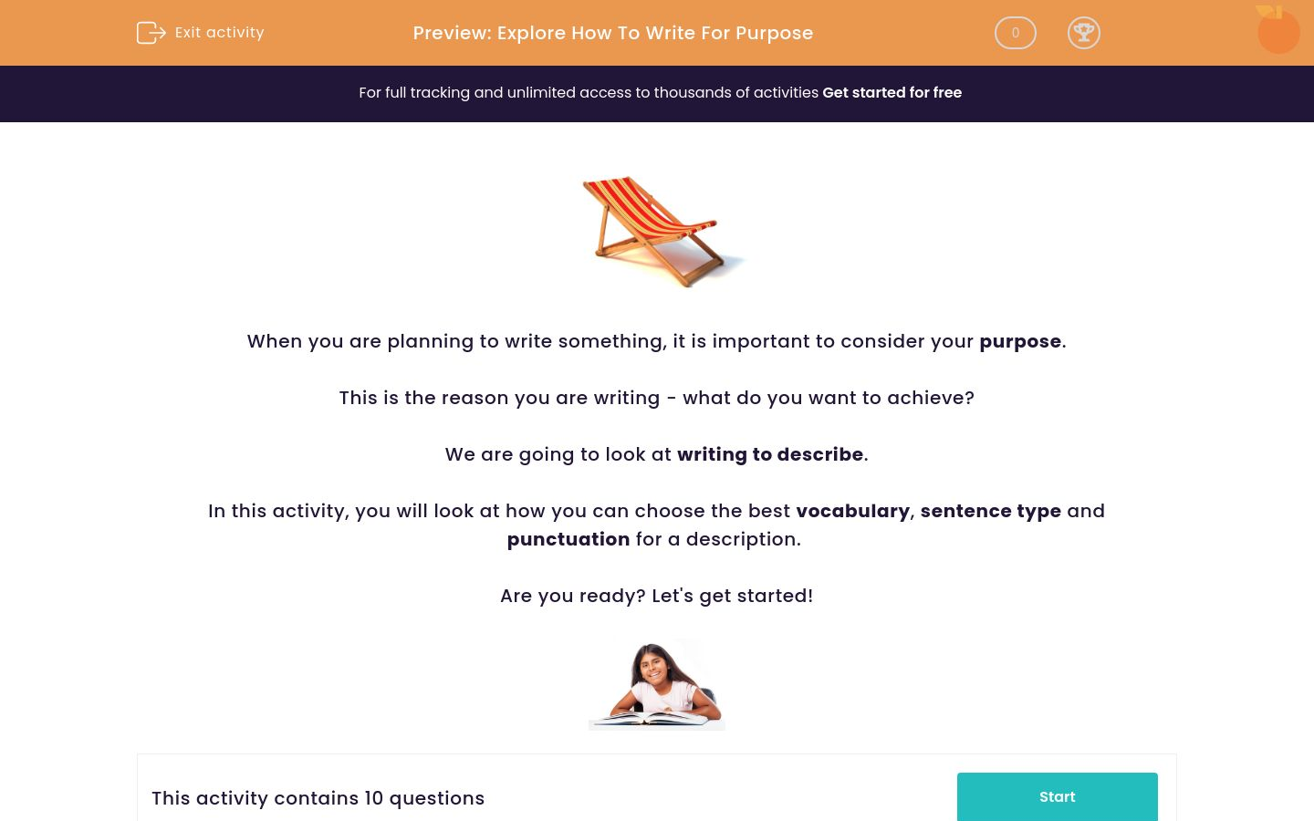 Explore How To Write For Purpose Worksheet - EdPlace