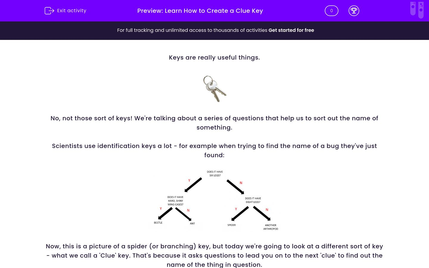 Learn How to Create a Clue Key Worksheet - EdPlace