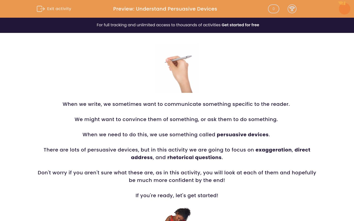Understand Persuasive Devices Worksheet - EdPlace