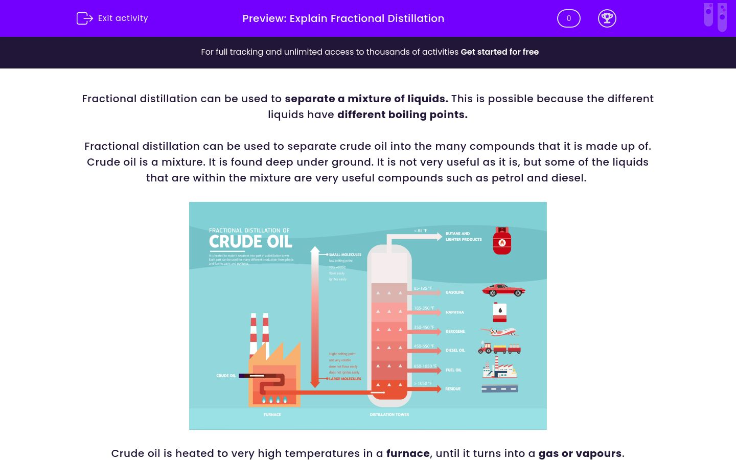 Explore Chromatography Worksheet - EdPlace