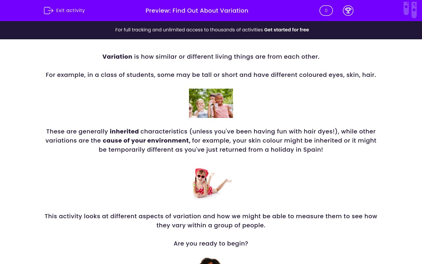 Find Out About Variation Worksheet - EdPlace