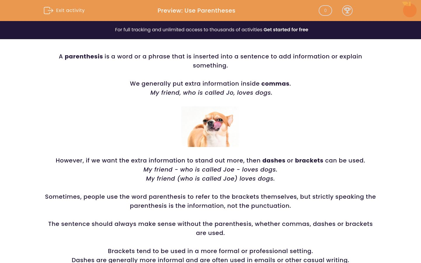 Use Parentheses Worksheet - EdPlace