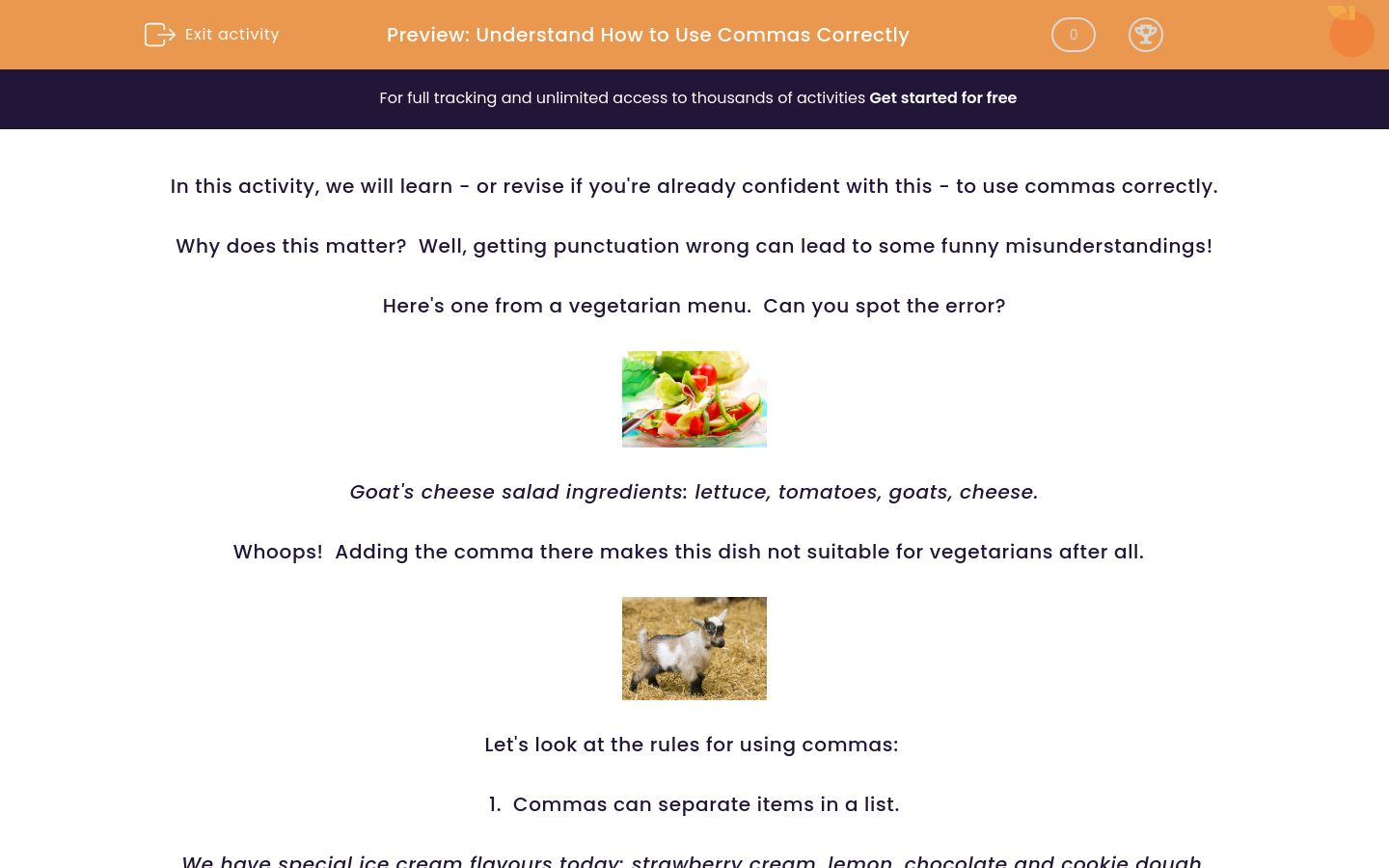 Understand How To Use Commas Correctly Worksheet - Edplace