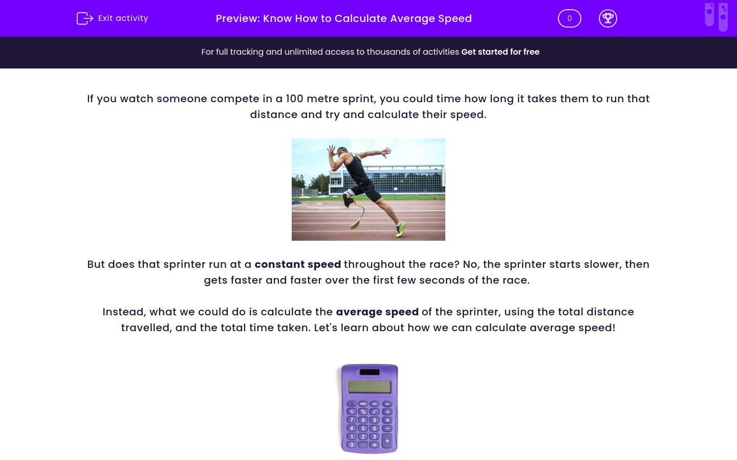 Know How to Calculate Average Speed Worksheet - EdPlace