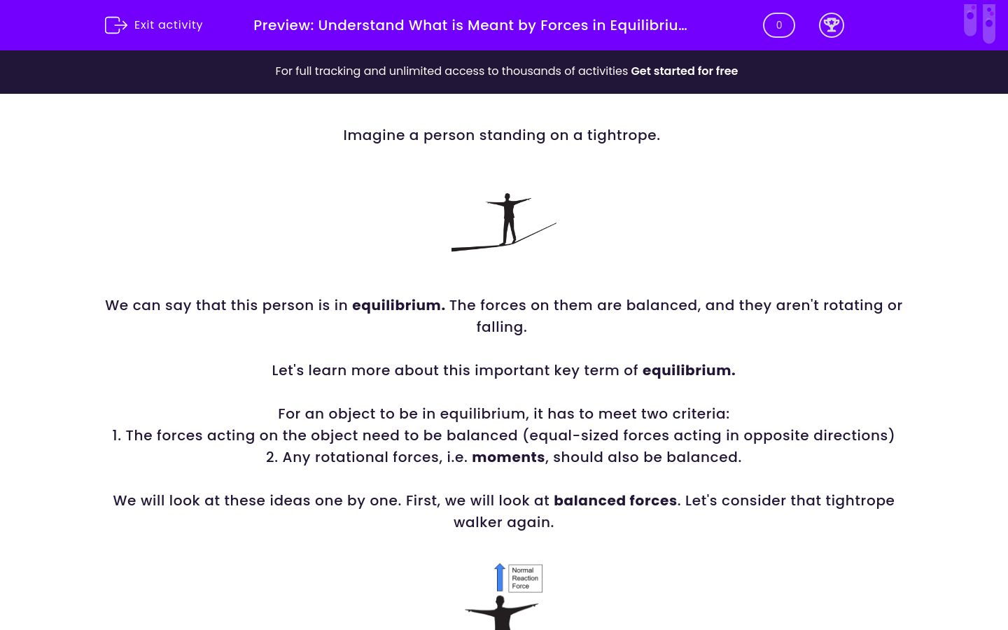 Understand What is Meant by Forces in Equilibrium Worksheet - EdPlace