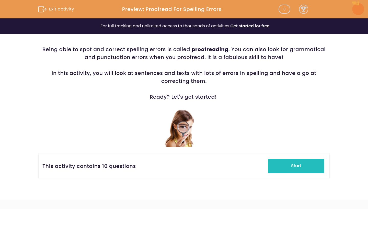 Proofread For Spelling Errors Worksheet - EdPlace