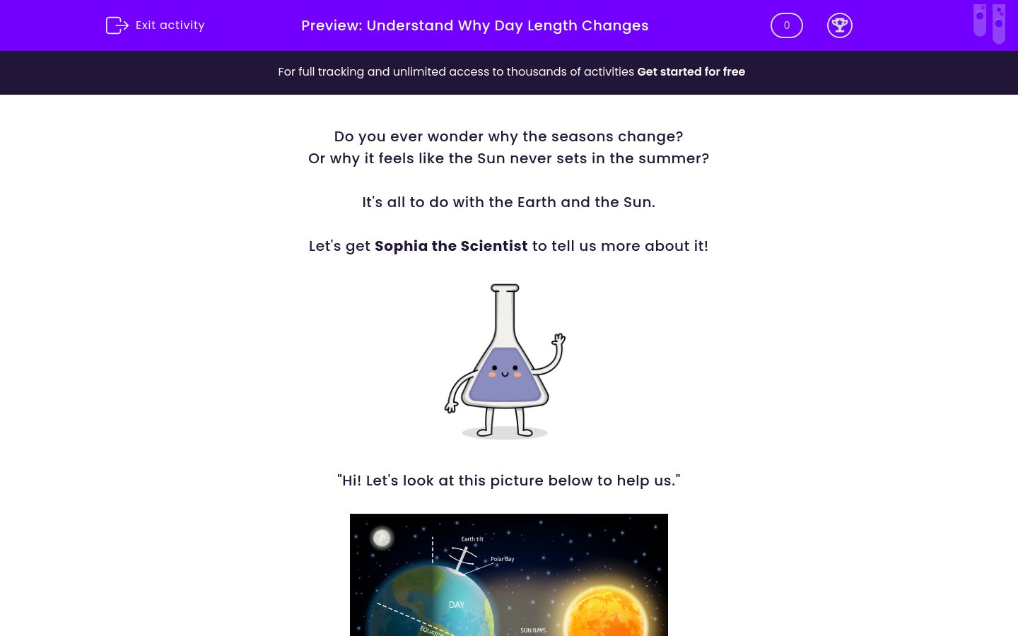 Understand Why Day Length Changes Worksheet - EdPlace