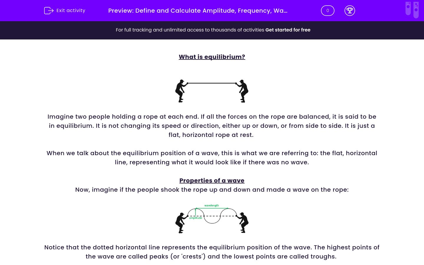 Define and Calculate Amplitude, Frequency, Wavelength and Time Period ...