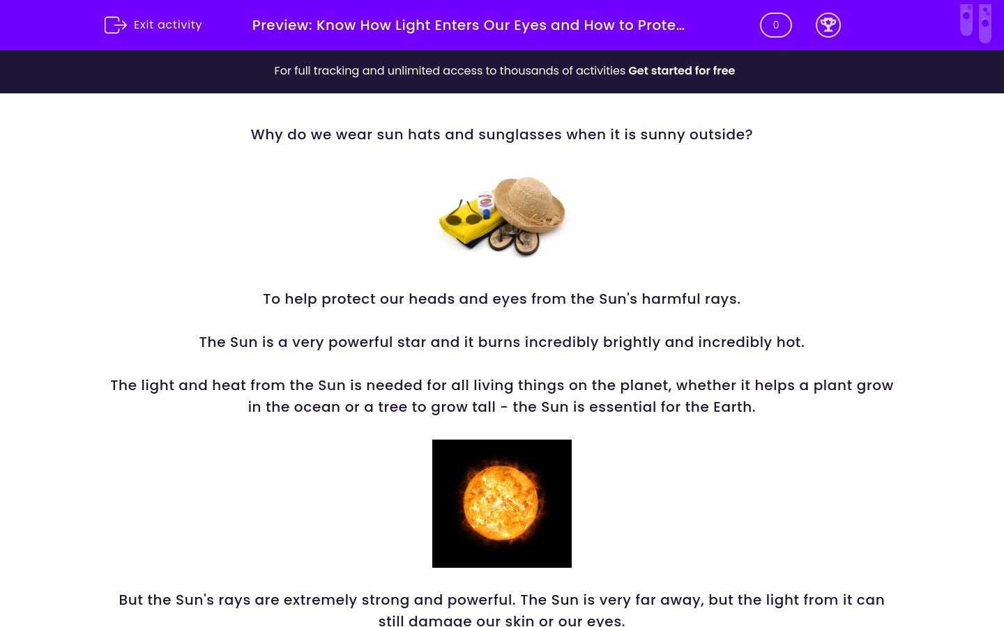 Know How Light Enters Our Eyes Worksheet - EdPlace