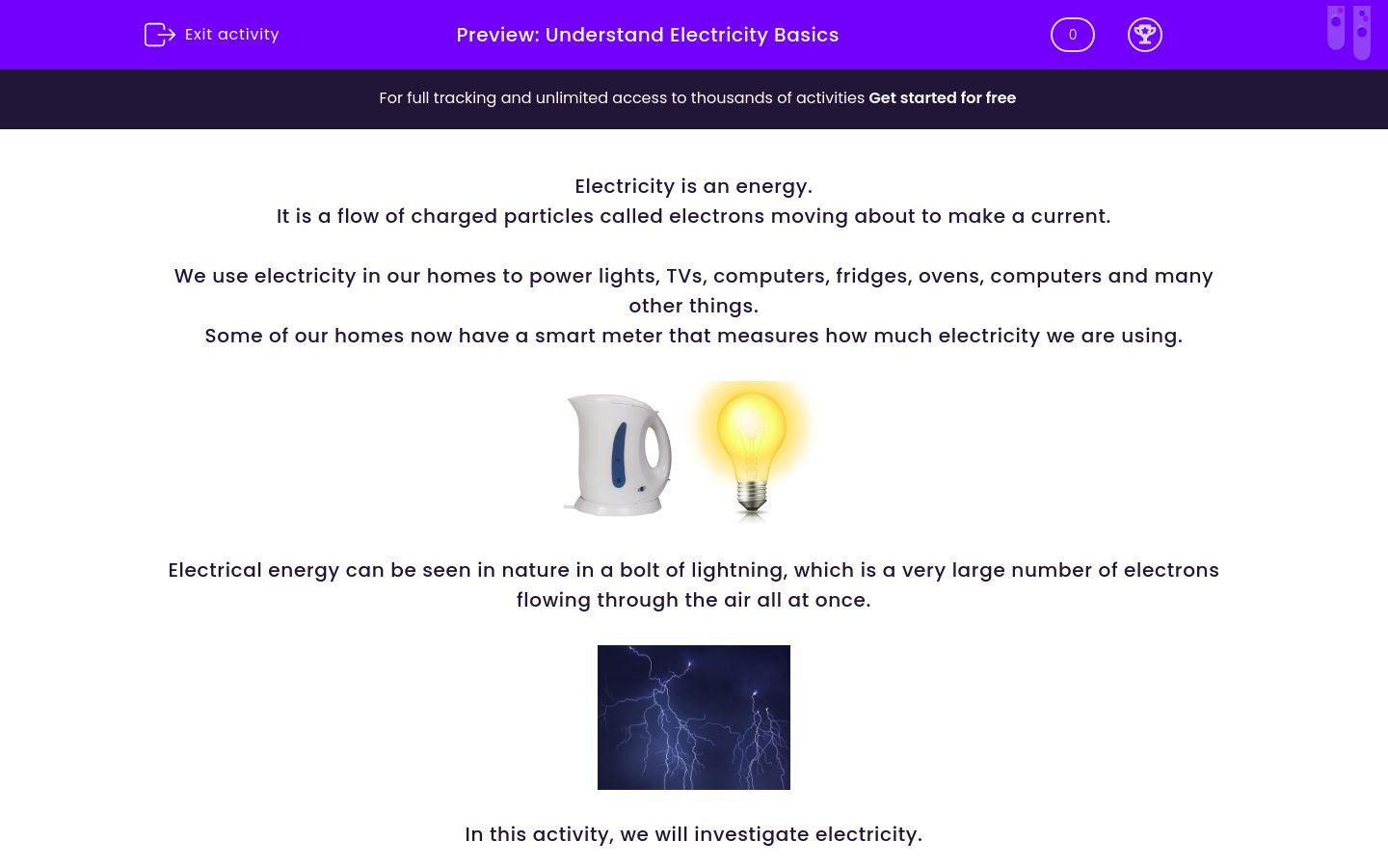 Understand Electricity Basics Worksheet - EdPlace